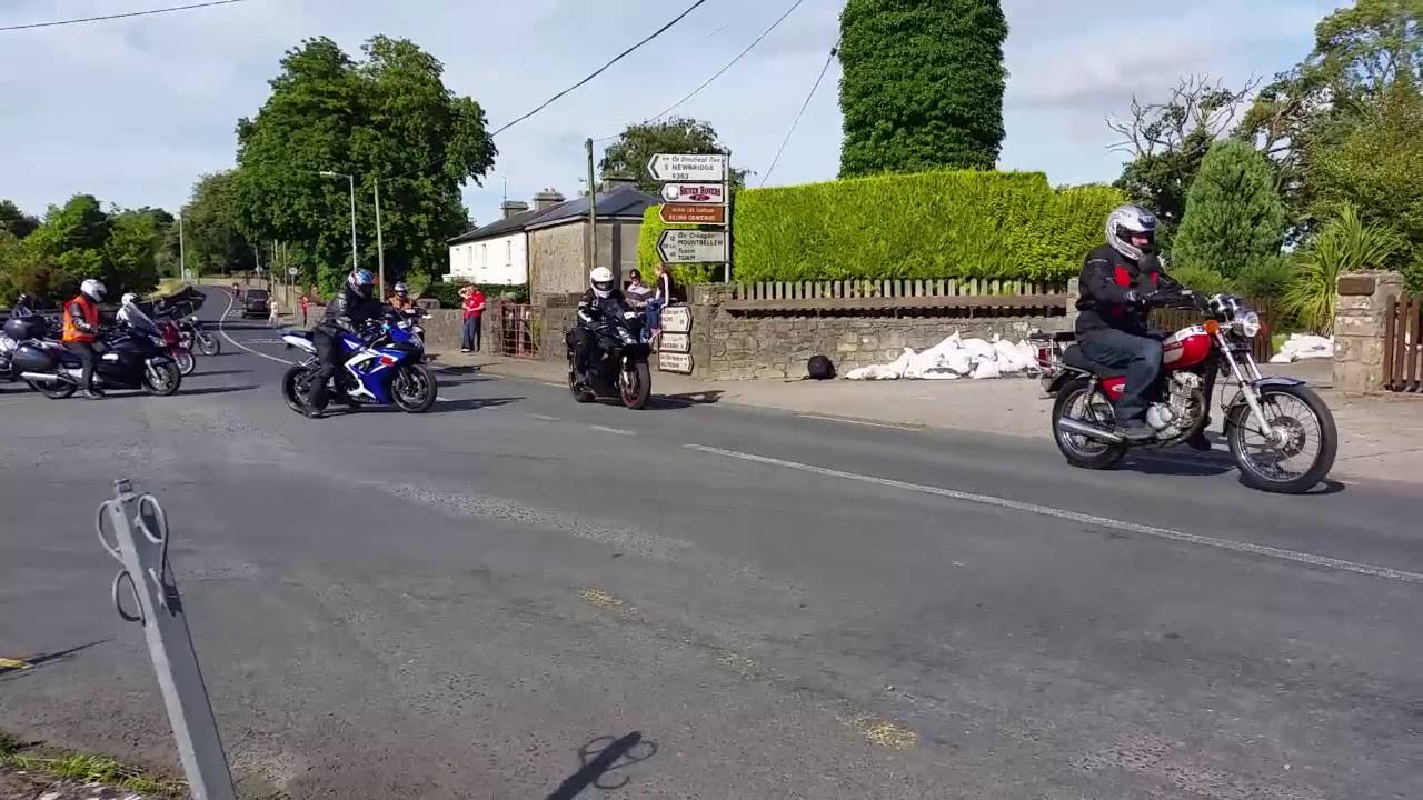 Ballinamore Bridge Charity Bike Run 2016 - Start - YouTube
