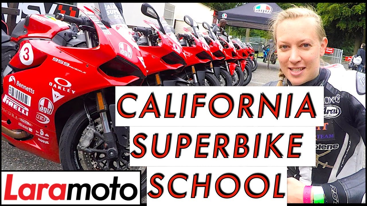 Laramoto Reviews the California Superbike School! #laramoto - YouTube