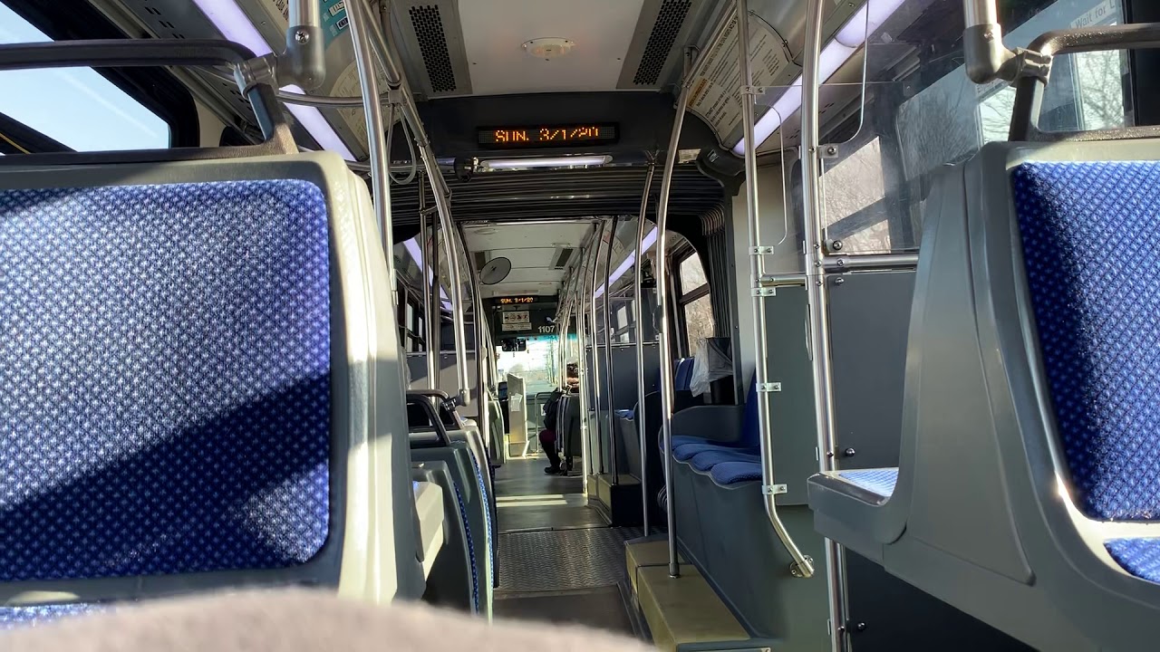 Ride On: CTtransit #1107 on Route 38C - YouTube
