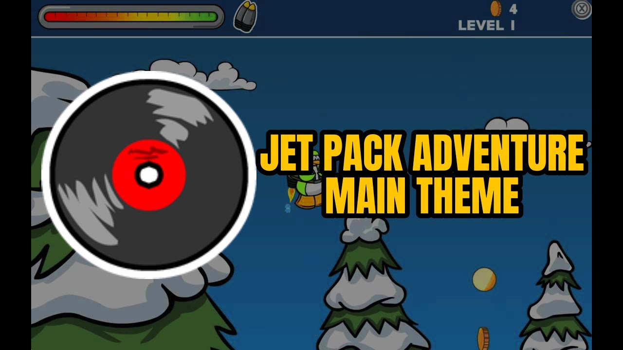 Club Penguin Music - Minigame Music - Jet Pack Adventure Main Theme ...