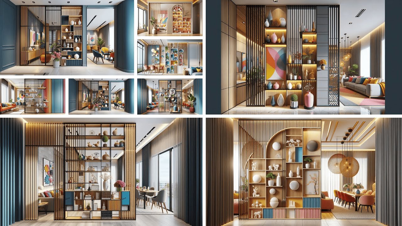 Stylish Room Divider Ideas for Hall and Living Room | Modern Partition ...