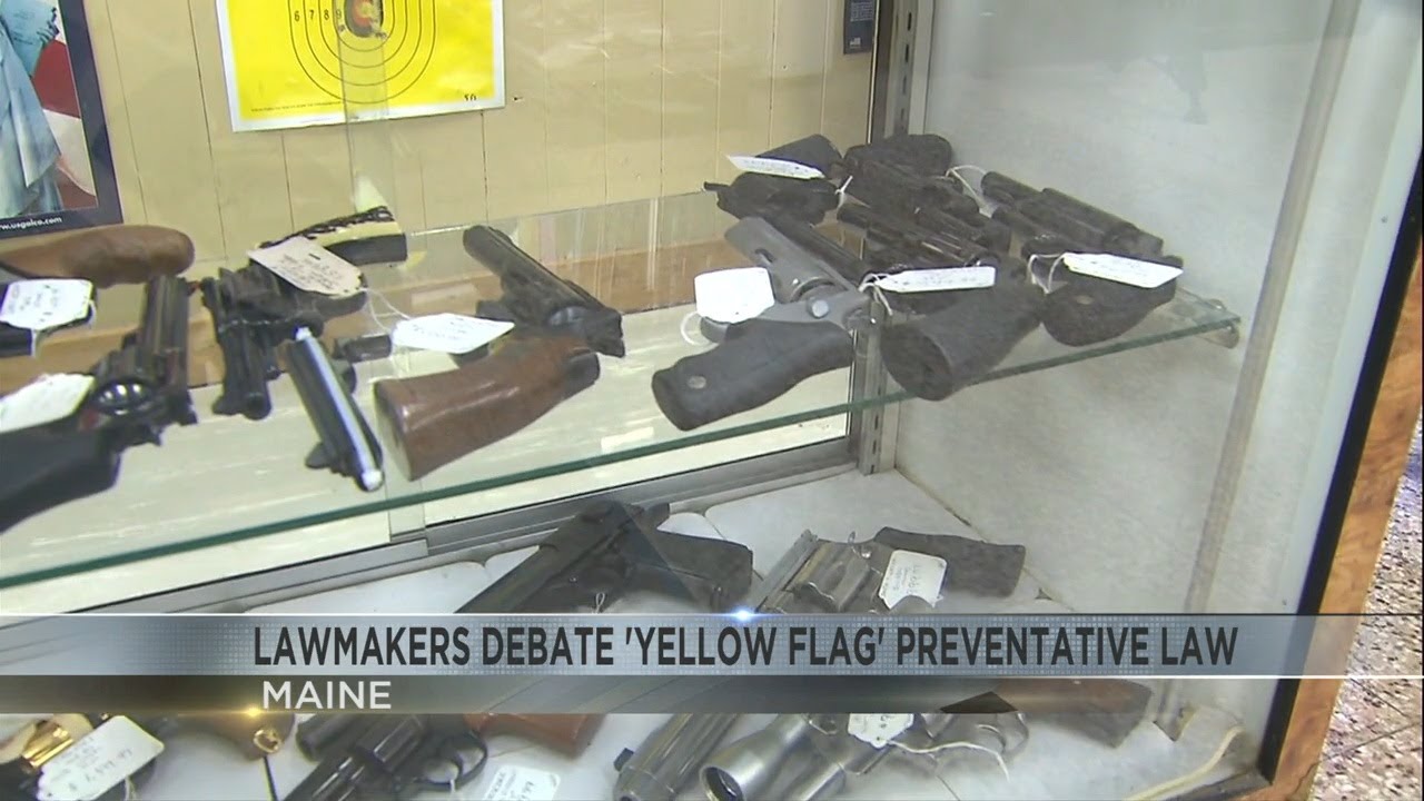 Lawmakers in Maine debate 'Yellow Flag' Preventative Law - YouTube