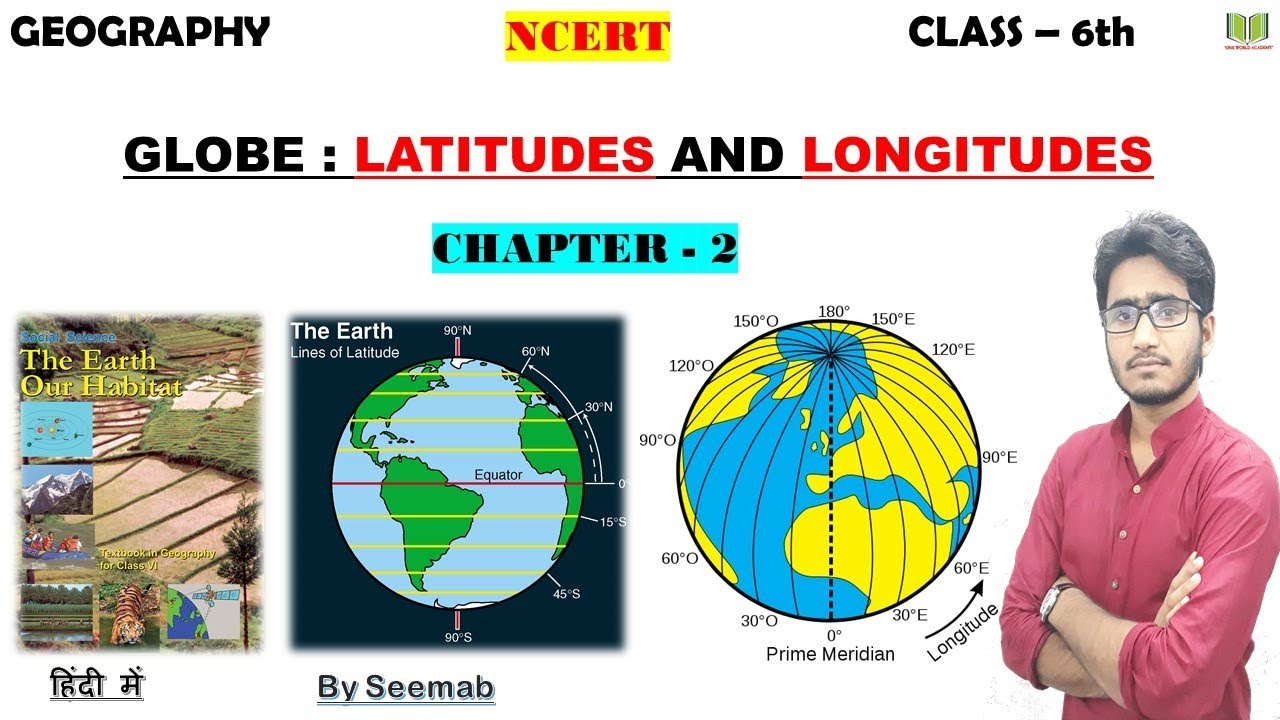 Globe: Latitudes and Longitudes.. Class-6th...Chapter-2...Geography.By ...