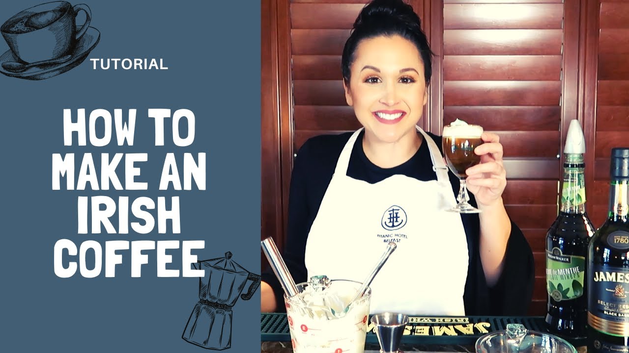 TUTORIAL - How to make an Irish Coffee. Sláinte! - YouTube