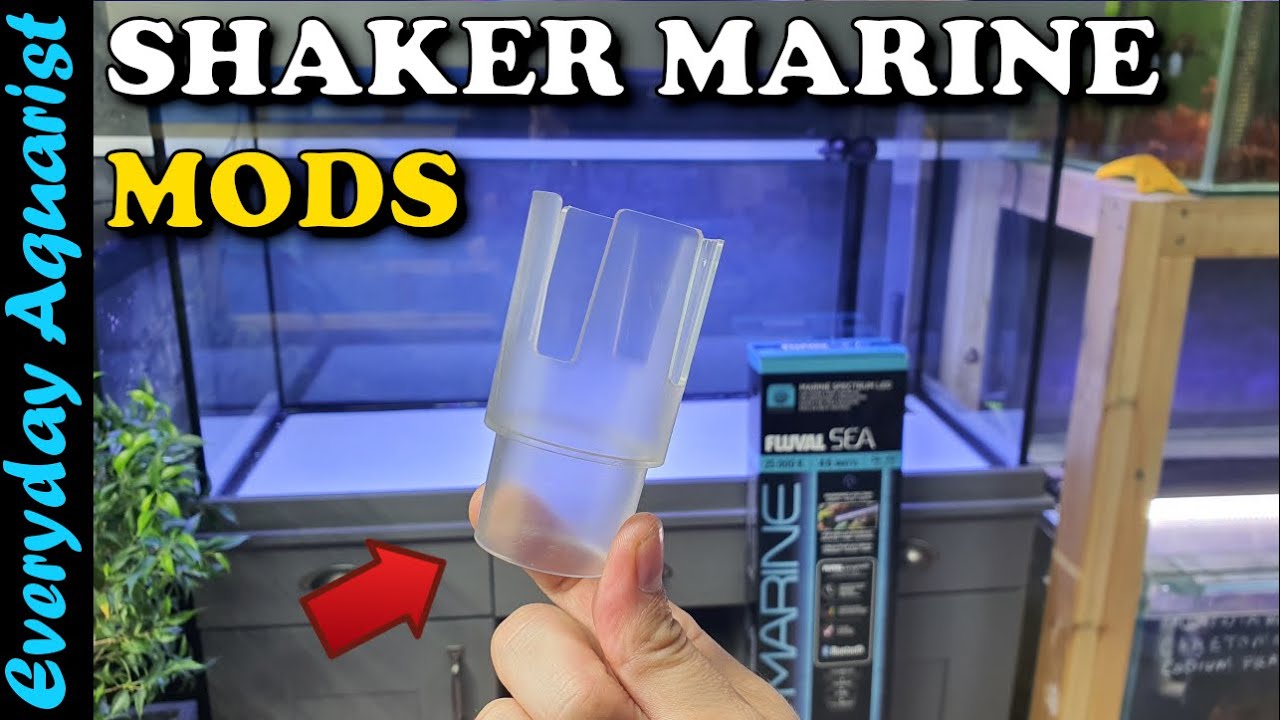 Fluval SHAKER Aquarium 252 / 168 - Turning It into a MARINE REEF tank ...