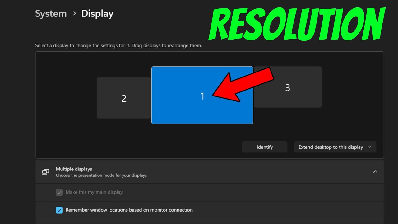 How To Change Screen Resolution and Size in Windows 11 - YouTube