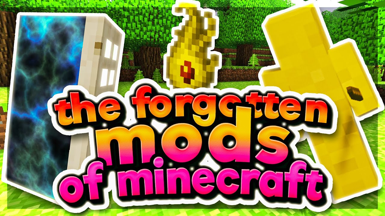 the forgotten mods of minecraft - YouTube