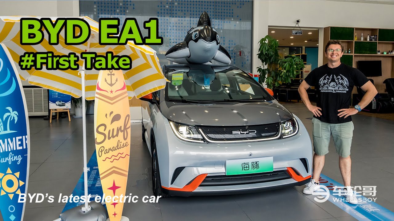 The BYD EA1 (Dolphin) Is A Funky All-Electric City Car - YouTube
