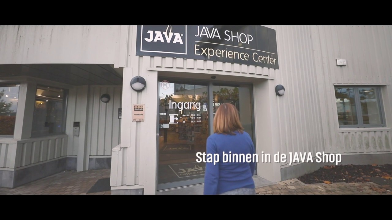 Welkom in de JAVA Shop! - YouTube