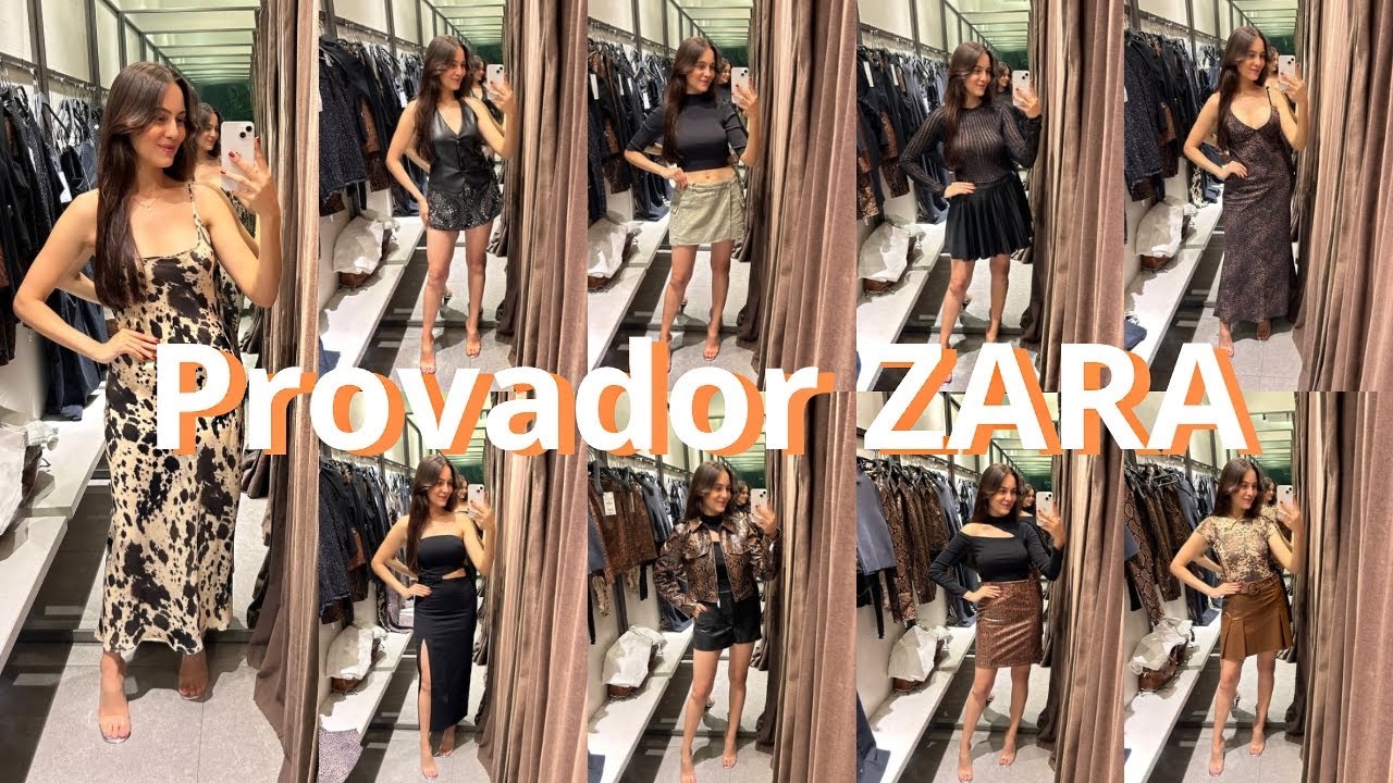 PROVADOR ZARA | 9 looks Zara - YouTube