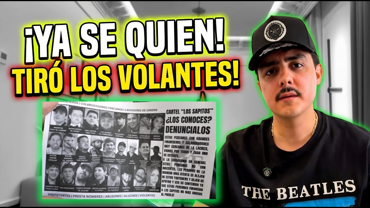 YA SE QUIEN TIRÓ LOS VOLANTES EN CULIACAN - YouTube