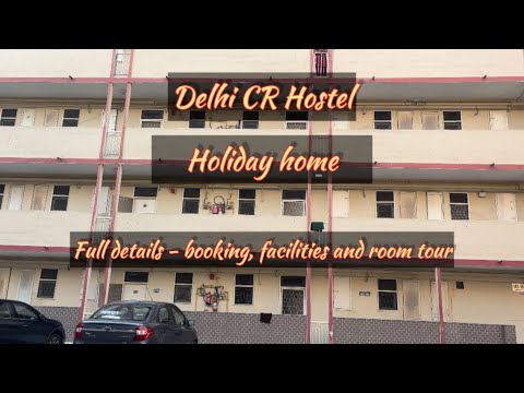 Delhi CR hostel holiday home review - how to book and price - YouTube