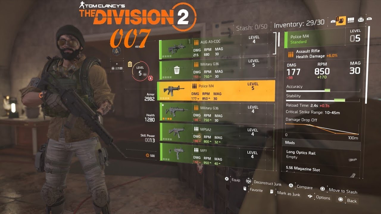 Tom Clancy's The Division 2 - Ep 7 | New Loadout - YouTube