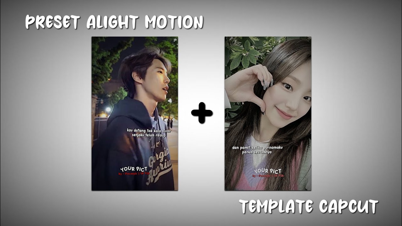 PRESET ALIGHT MOTION || 5MB + XML || TEMPLATE CAPCUT || KUKIRA KAU ...
