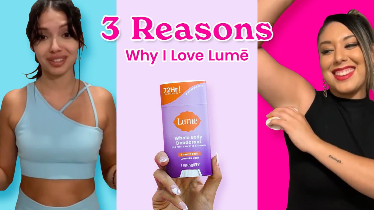 Lume Deodorant Review | 3 Reasons Why I Love Lume - YouTube