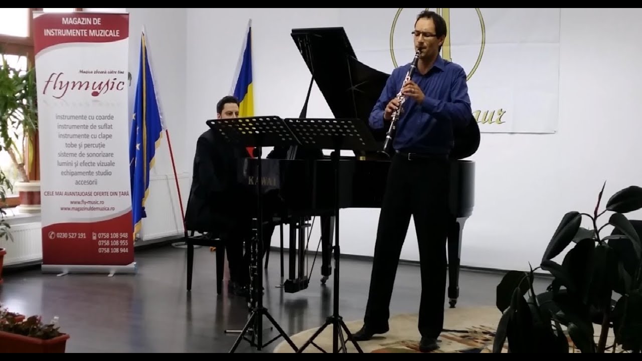 Viorel Munteanu - Invocazioni per clarinetto solo (1986) - YouTube