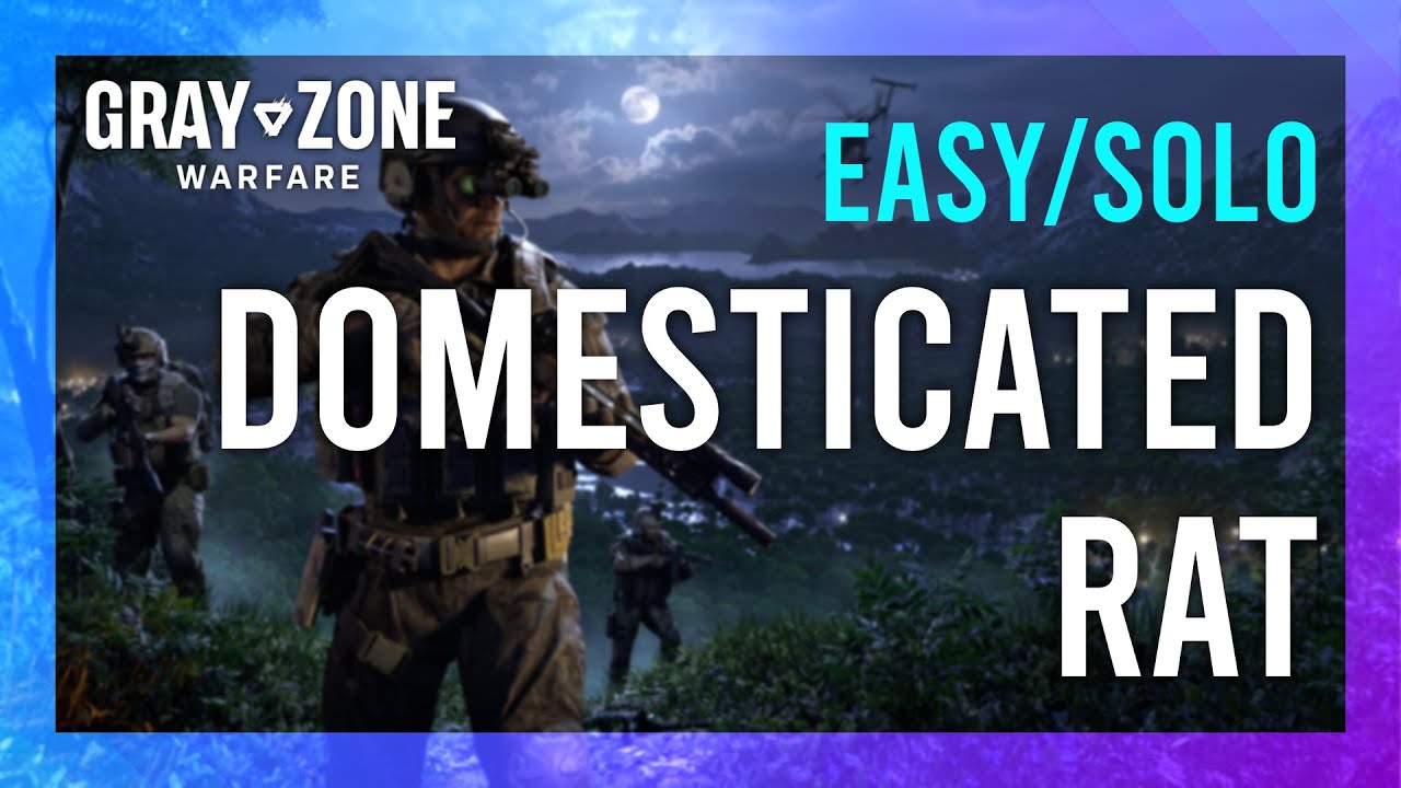 Domesticated Rat | Handshake | Gray Zone Warfare Night Ops GUIDE ...