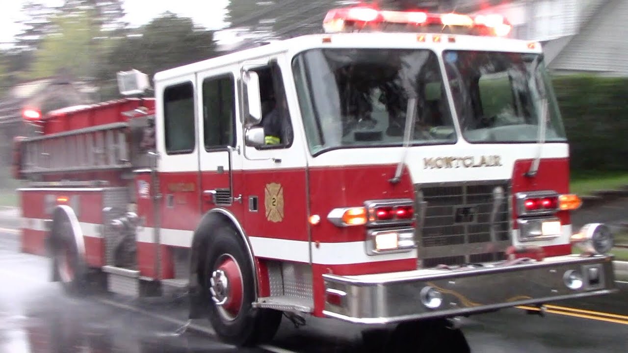 Montclair Fire Department Engine 2 Responding 10-11-18 - YouTube