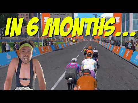 My First Zwift Race...