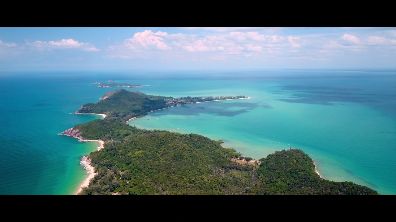 Pulau Sibu (Sibu Island) - Rimba Resort 2017- DJI Mavic Pro Drone Video ...