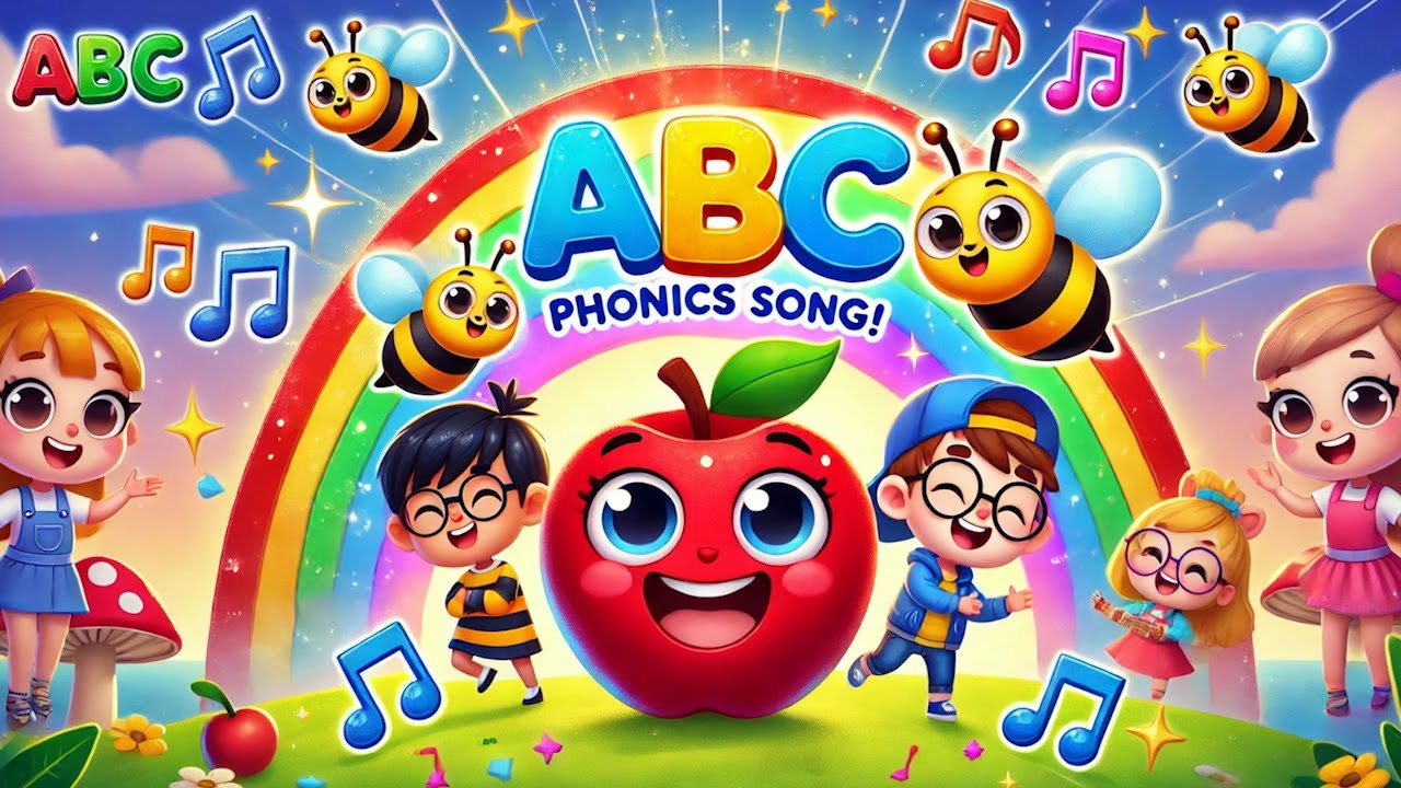 Wow! The letters are dancing! 💃 | Phonics Song with TWO Words | A to Z Learning Fun - YouTube