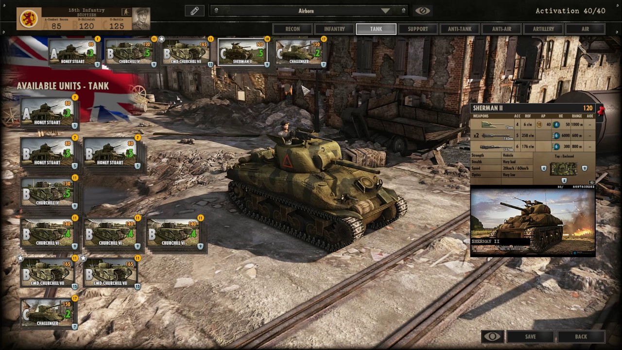 Steel Division: Normandy 44 UK 15th Infantry Scottish Battleground ...