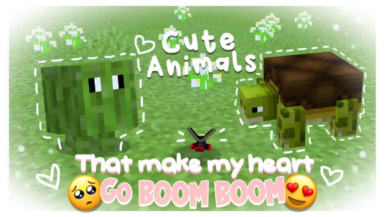 cute animal mods that make my heart EXPLODE 🥺🦋 [cactus, fireflies ...
