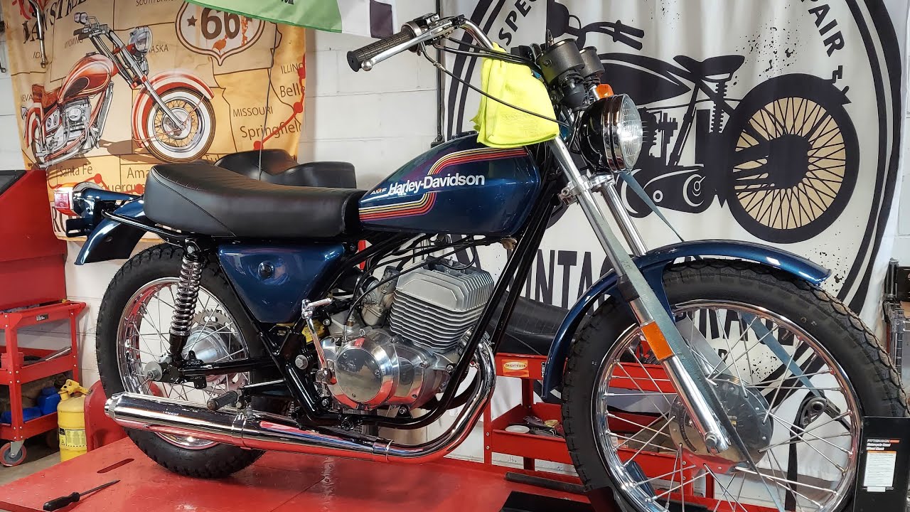 70's Harley Davidson Restoration stuff - YouTube