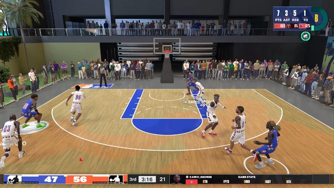 NBA 2K24 Contact Putback DUNK - YouTube