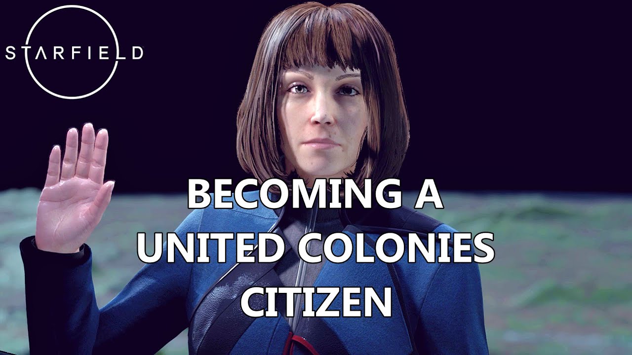 Starfield (PC) - Getting Sworn In as a UC Citizen - YouTube