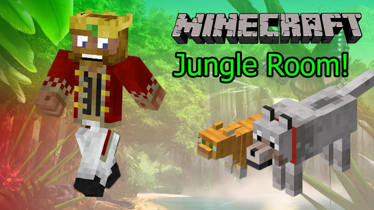 Jungle Room + Naming the Cats! - Minecraft [7] - YouTube