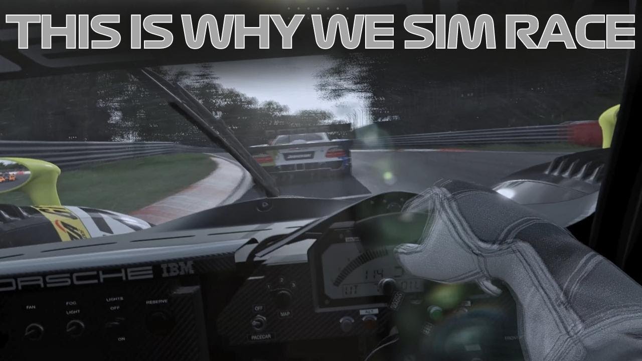It’s moments like this that make us love sim racing. - YouTube