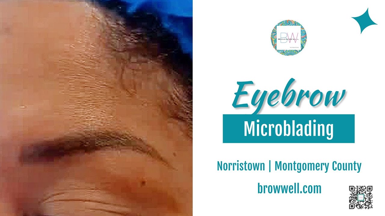 Eyebrow Microblading Near Me | Norristown | Montgomery County - YouTube