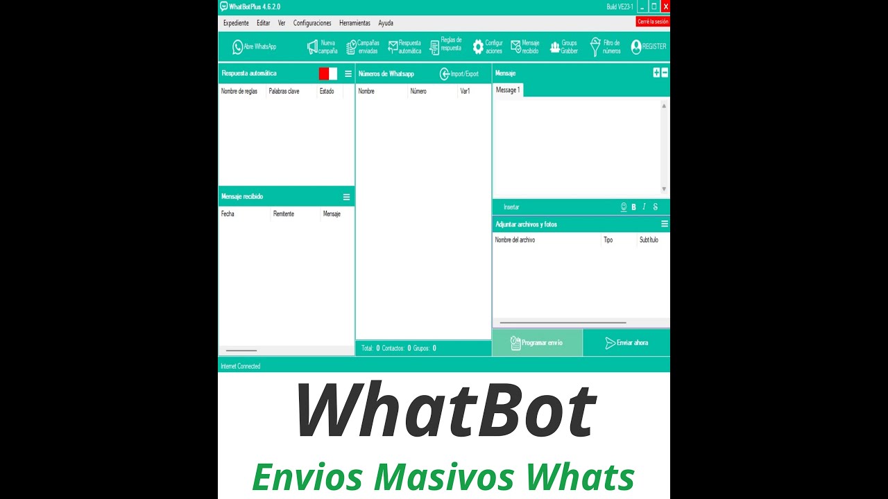 WhatBot - Envios Masivos WhatsApp Bulk - YouTube