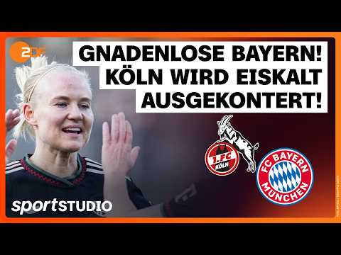 1. FC Köln – FC Bayern München | Frauen-Bundesliga, 20. Spieltag 2025/26 | sportstudio