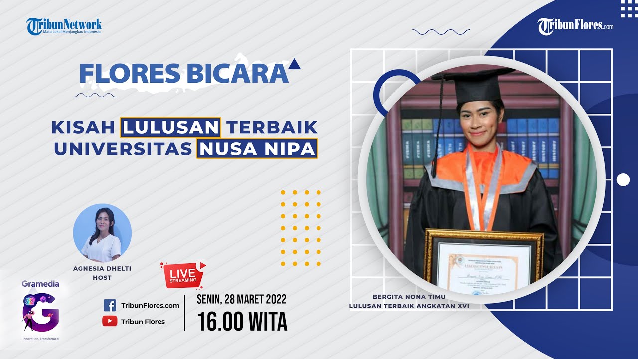 EKSKLUSIF FLORES BICARA : Kisah Lulusan Terbaik Universitas Nusa Nipa Indonesia - YouTube