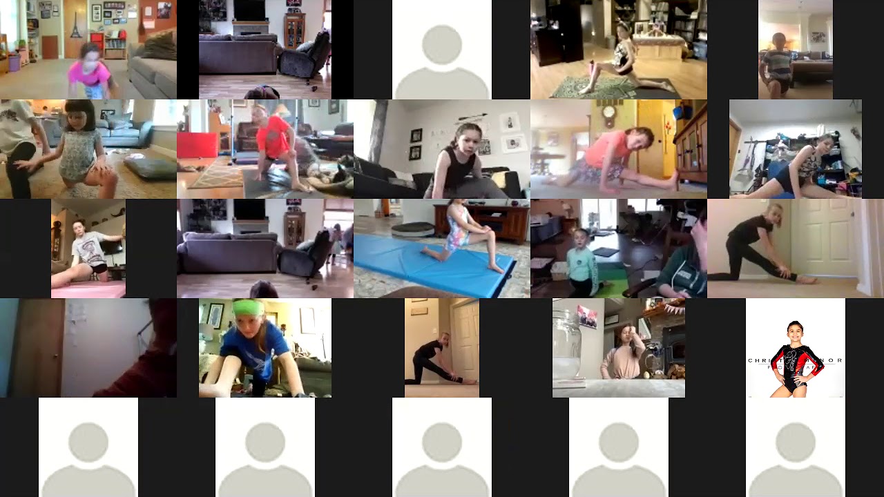 Team Zoom Workout March 30, 2020 2nd Half - YouTube