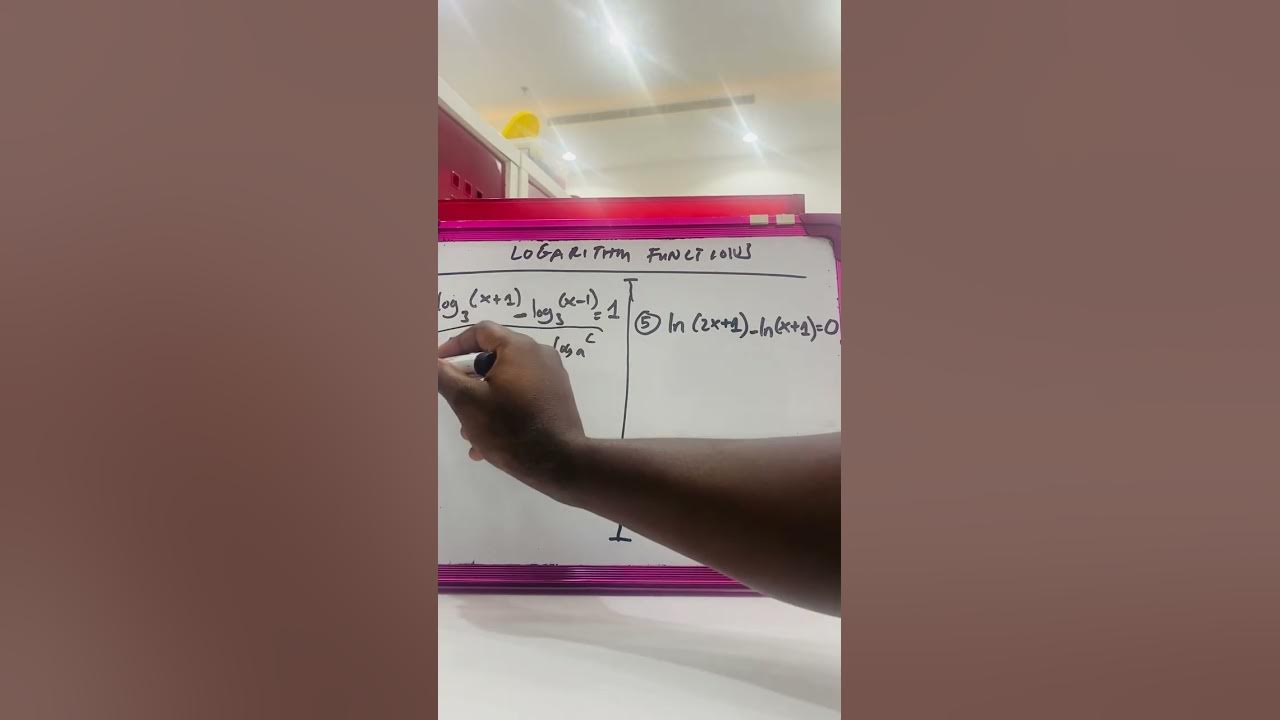 LOGARITHM FUNCTIONS _ The Tricks😊. #logarithm #tutorial #function # ...