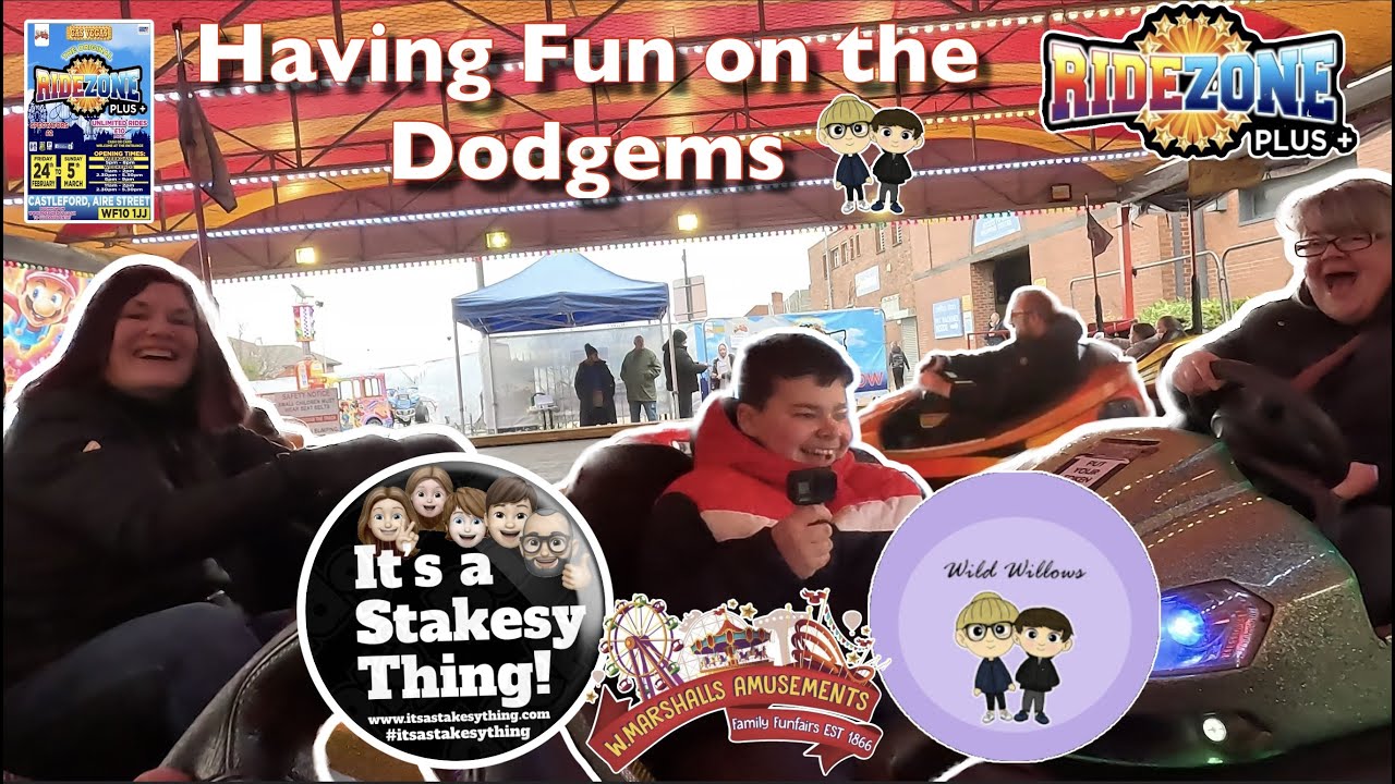 Dodgems, Ride Zone Plus at Castleford Aire Street 2023 # ...