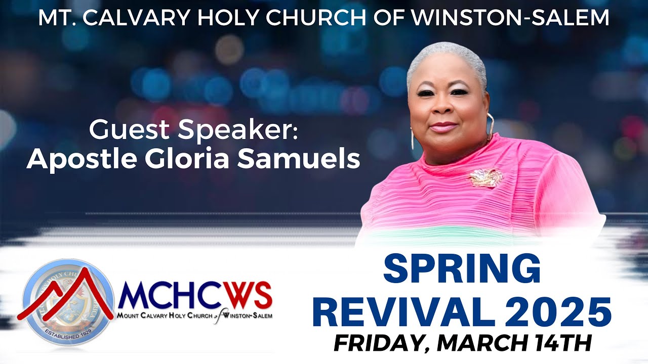Spring Revival Night 2 I Apostle Gloria Samuels - Partners In Ministry ...