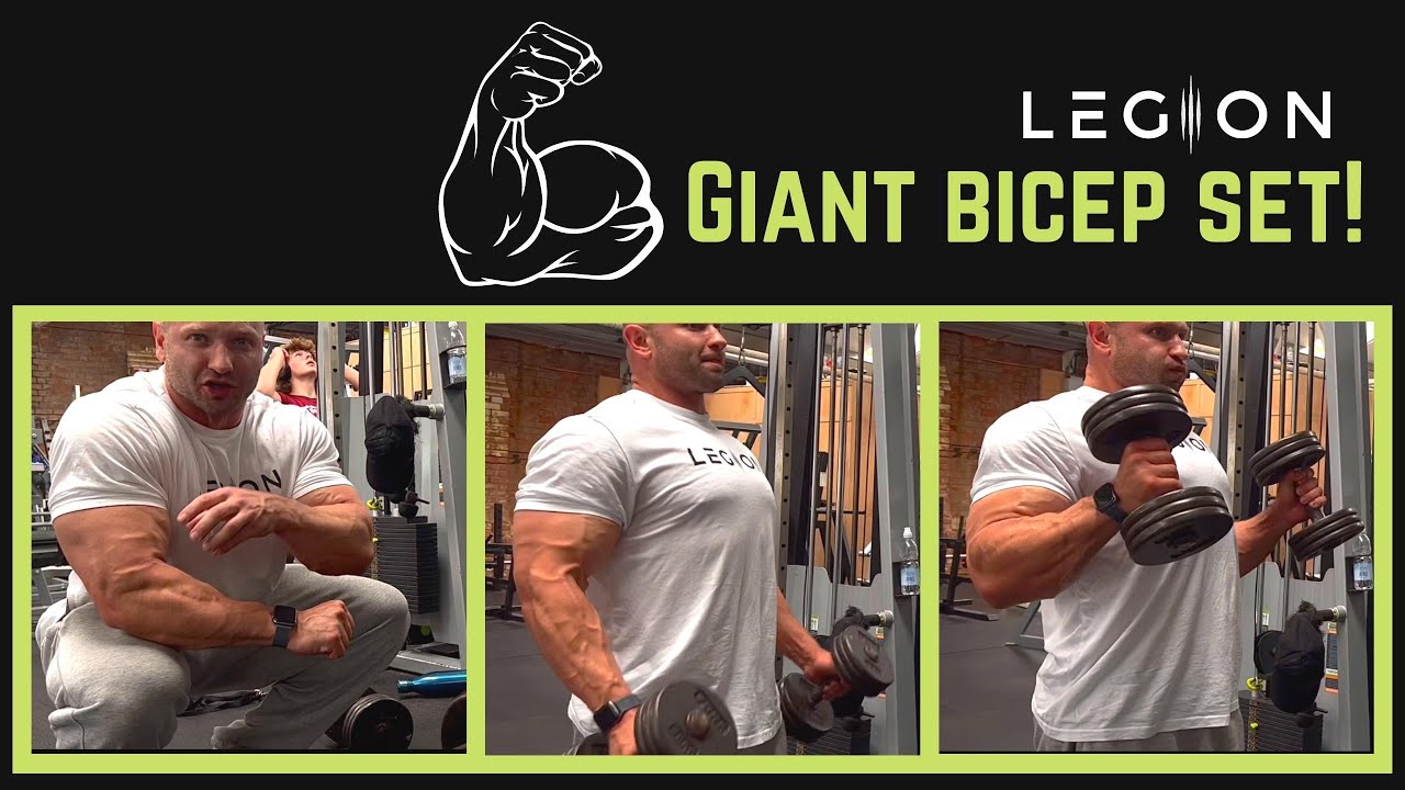 Giant bicep set! - YouTube