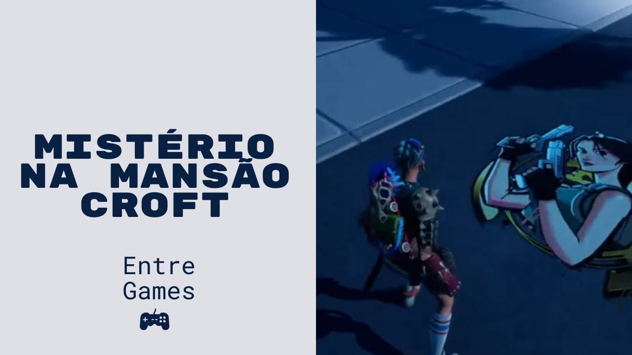 Como *RESGATAR* o spray EXCLUSIVO da LARA CROFT (Fortnite) - MISTÉRIO ...