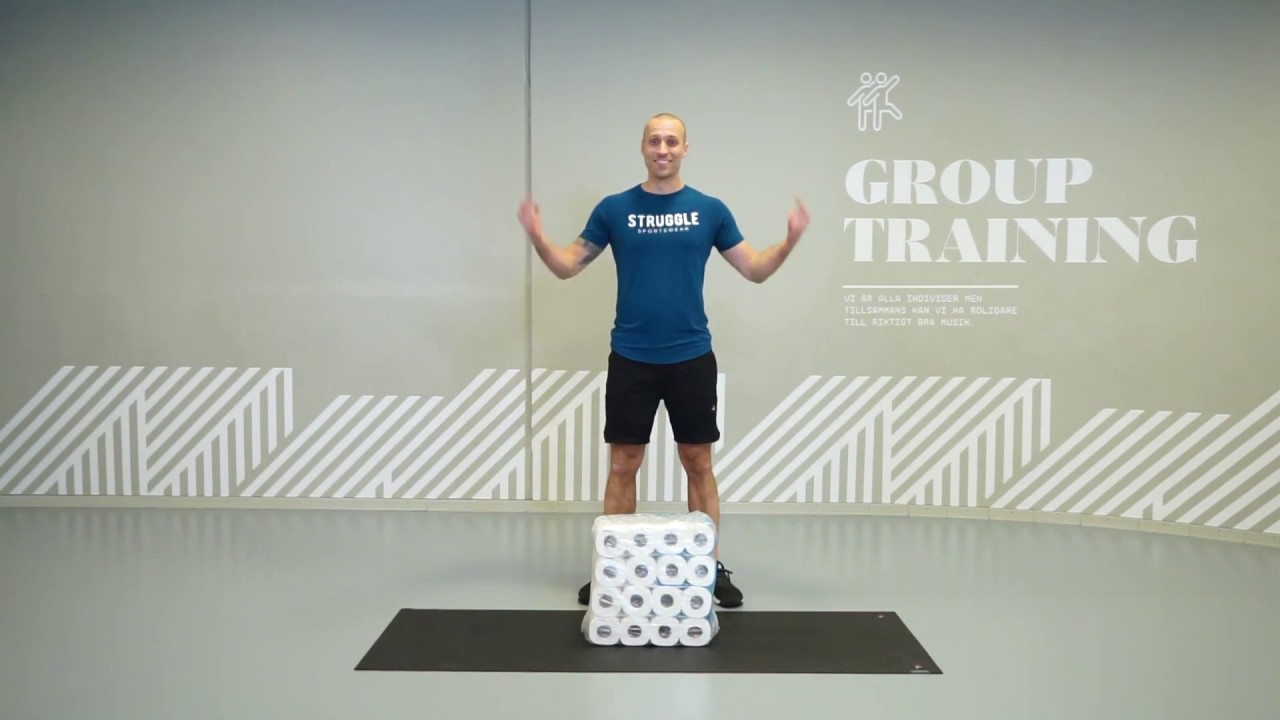Toilet paper workout – Workout at home - YouTube