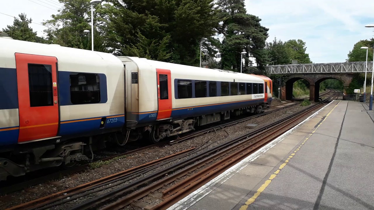 Part 5 final video of the day at New Milton Train Station Hampshire. 14 ...