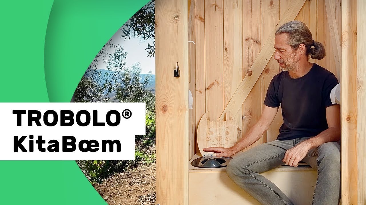 TROBOLO KitaBœm - The composting toilet for outdoor use - YouTube