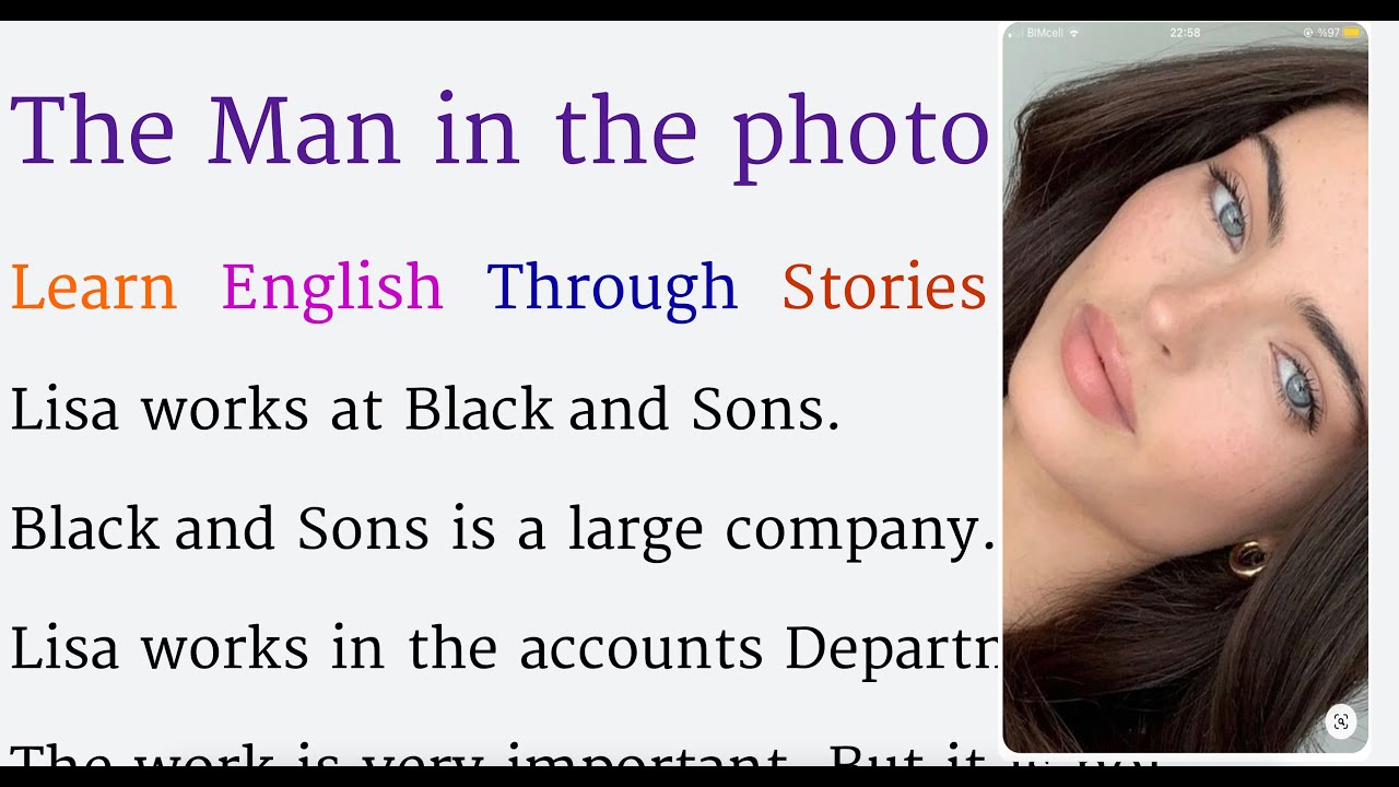 The Man in the photos | Learn English Through Short Stories | Improve ...
