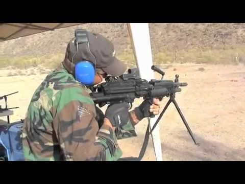 M249 Saw Machine Gun - YouTube