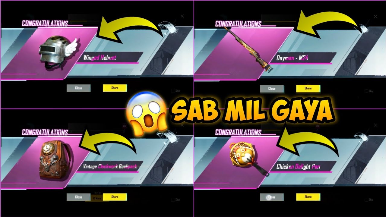 BGMI CRATE OPENING | BGMI CLASSIC AND PREMIUM CRATE OPENING - YouTube
