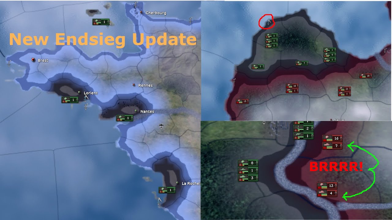 Hoi4 Endsieg 1945 New Update Review - YouTube
