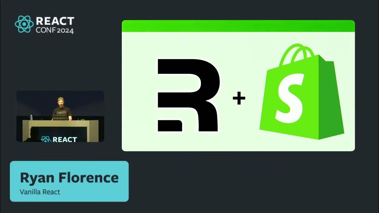 Vanilla React by Ryan Florence | React Conf 2024 Day 1 - YouTube